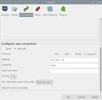 Pyssel: Understand/Install Openplotter/OpenCPN/SignalK, II