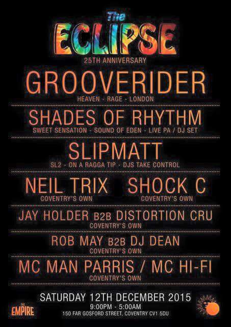 Raving memories: 18: Clubs: The Eclipse, Coventry