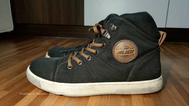 Timmy's Power Zone: 〔MOTOR LIFE〕AUGI AU5 URBAN 休閒帆布車靴