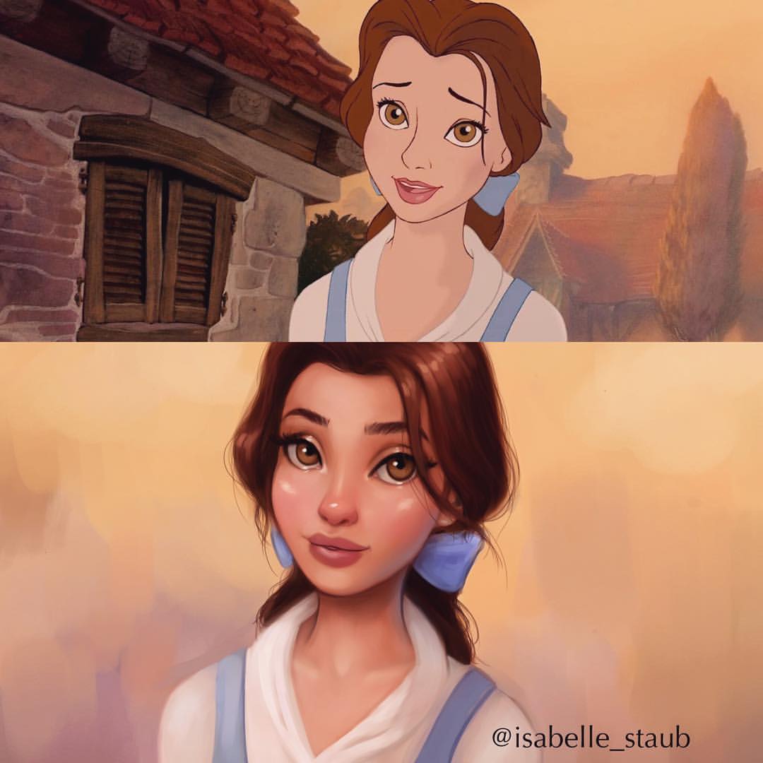 Modern Disney Princess Belle