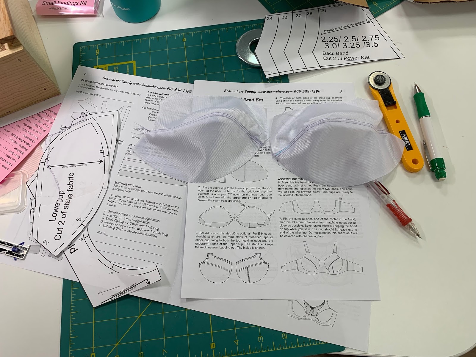 Sewing Machines and Sew Forth: Beginner Bra Class at Bra-makers Supply