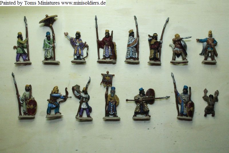Tom's Miniatures in 1/72: Linear-A #015 Battle of Cunaxa 401 B.C ...