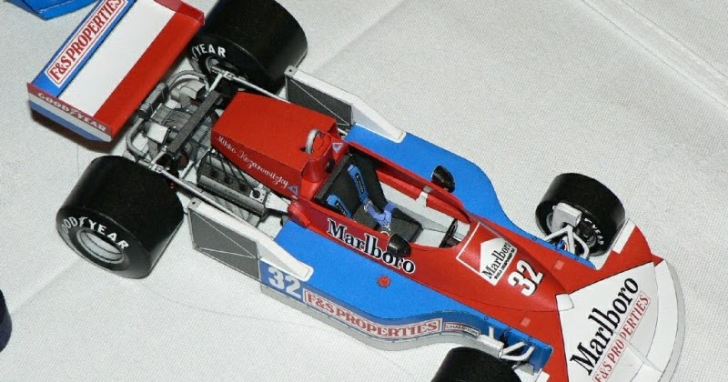 march 761-8 Mikko Kozarowitzky Inglaterra - 1977 | F1 Paper Downloads