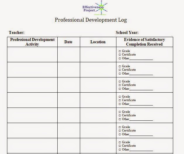 Hudson Prairie Happenings: Educator Effectiveness Documentation Log