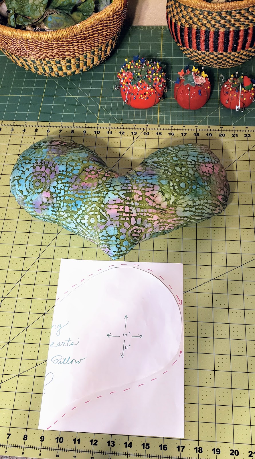 Michele Bilyeu Creates With Heart and Hands: Making a Heart Pillow ...