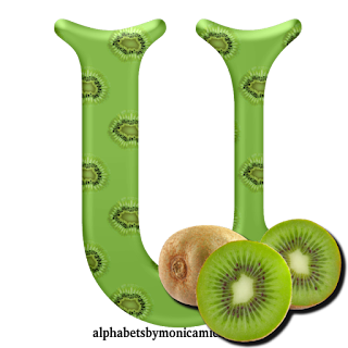 Monica Michielin Alphabets: KIWIFRUIT ALPHABET (ALFABETO KIWI FRUTA ...