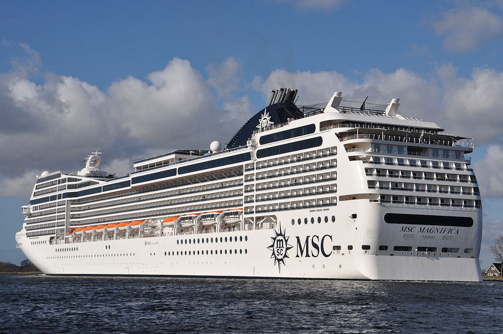 Navi di Ravenna: Msc Magnifica