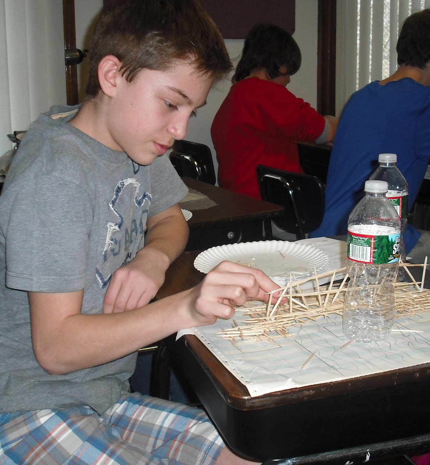 Antioch School News: Eighth Grade Bridges
