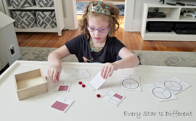 Montessori-inspired Introduction to Fractions Activities - Every Star ...