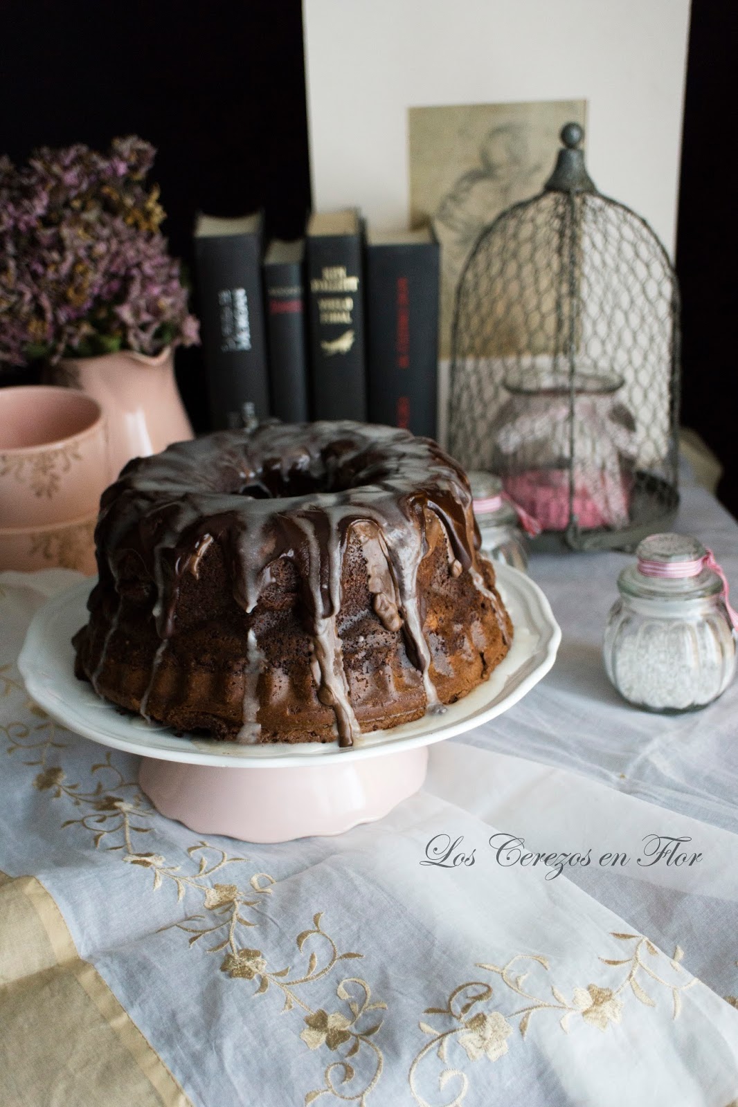 Los cerezos en flor: Triple Chocolate Pound Cake