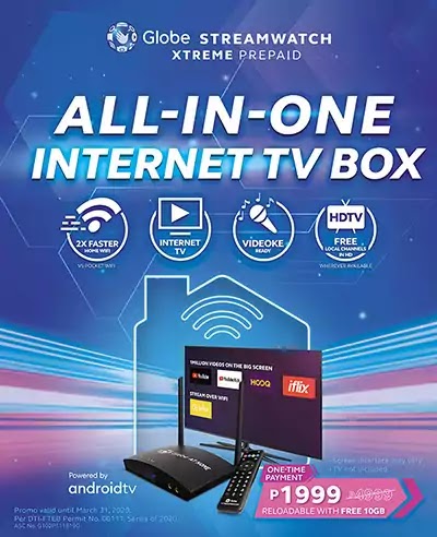 Globe At Home Prepaid WiFi and Streamwatch Xtreme Prepaid Now More ...