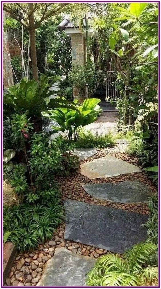 40+ Amazing Fresh Backyard Landscape Ideas | ARA HOME