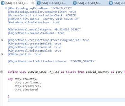 SAP ABAP Central: Create a Fiori application to perform CRUD operations ...