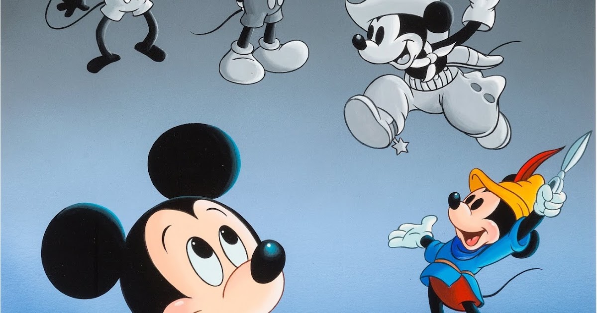 Ronn's Big Pile of Stuff: Mickey Through the Years