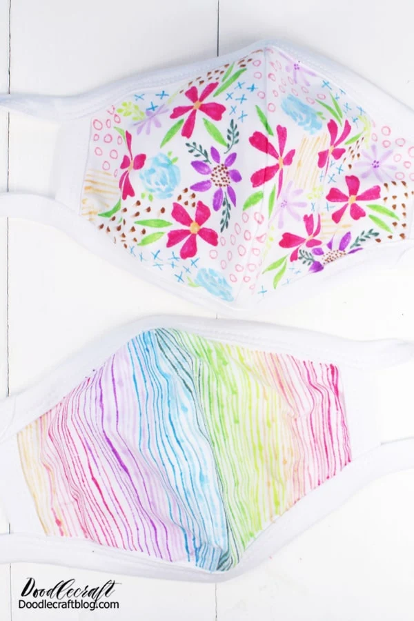 How to Decorate Face Masks with Tombow ABT PRO