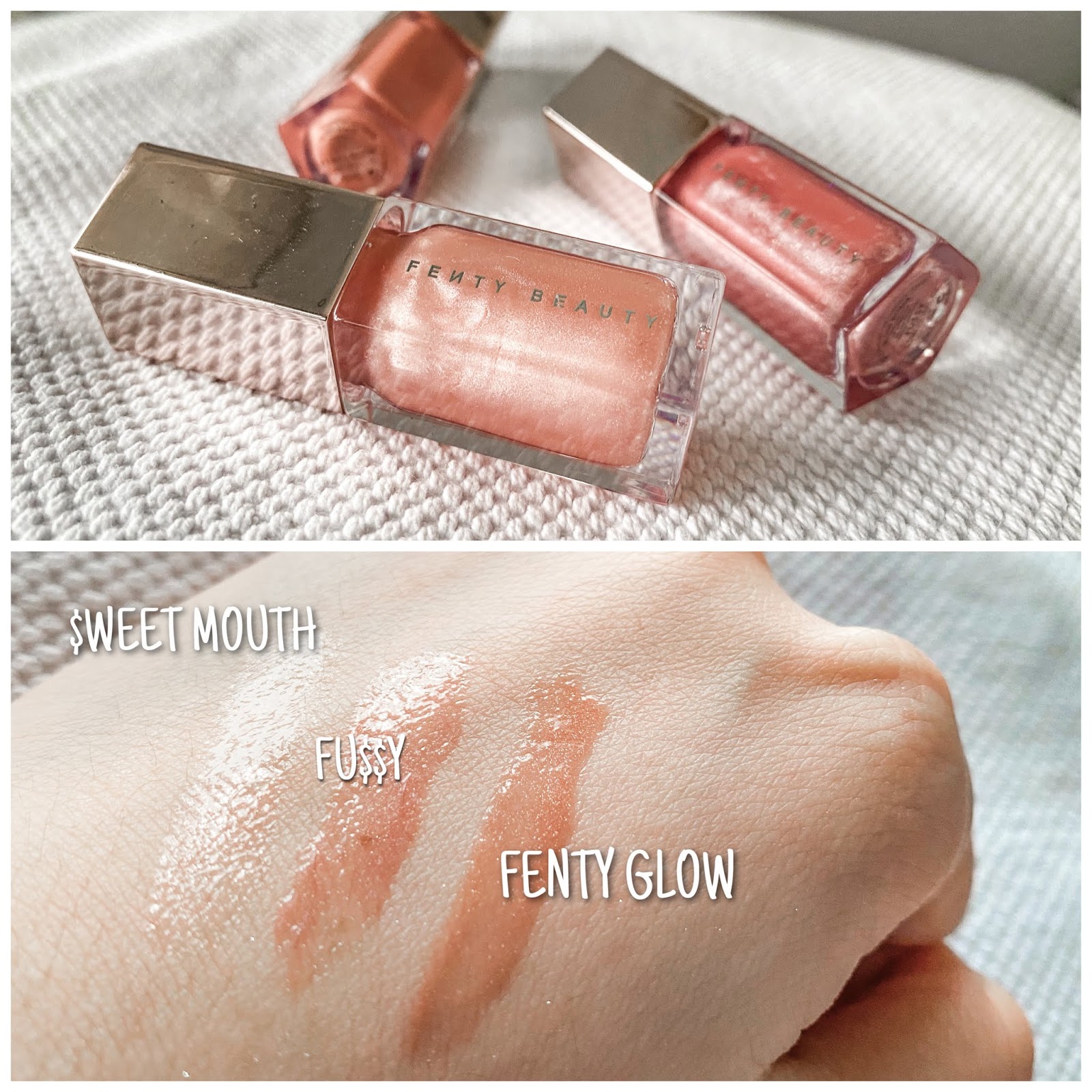Fenty Beauty Mini Makeup Sets Review: Bomb Baby Lip And Face Set, Lil ...