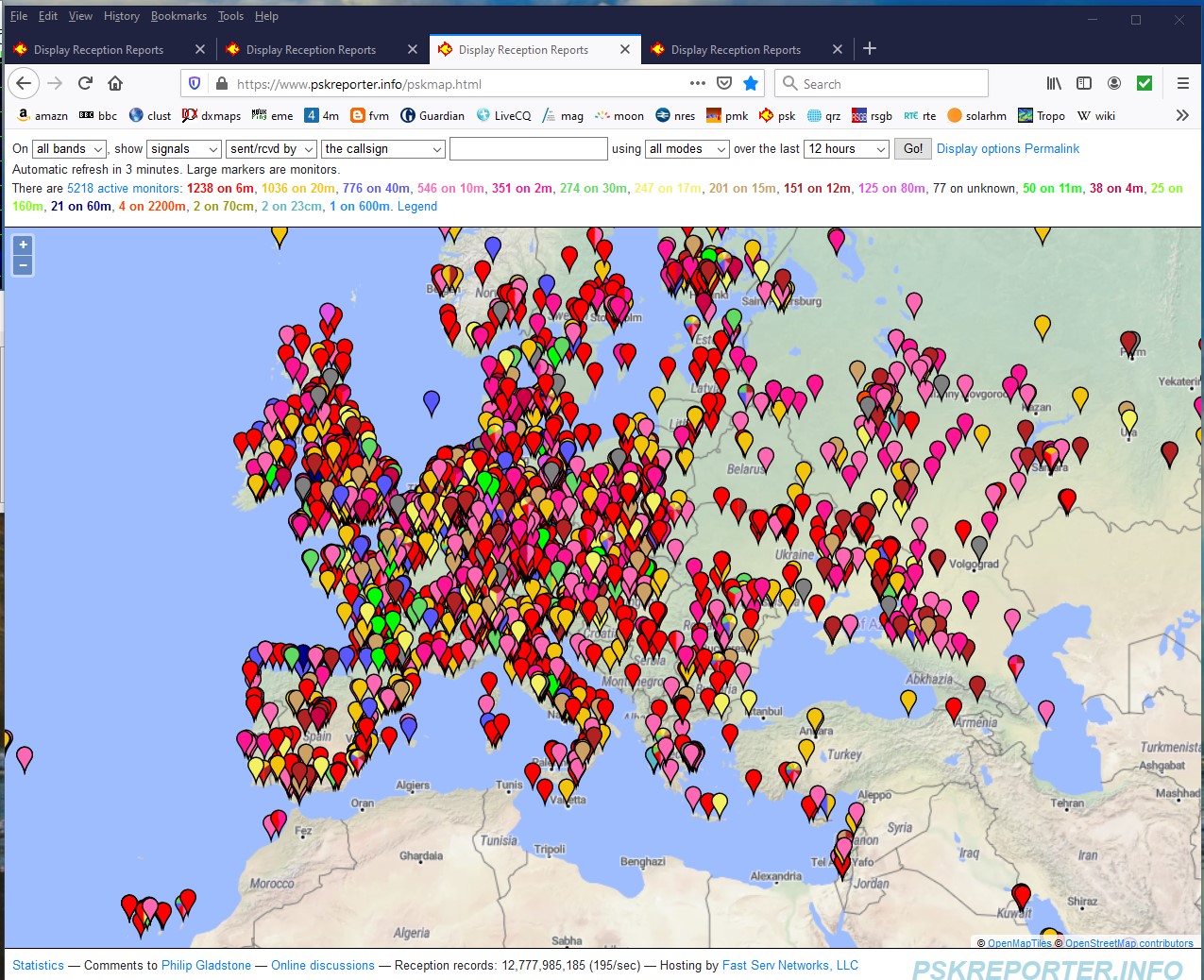 GM4FVM's radio world: PSK Reporter - a very useful tool