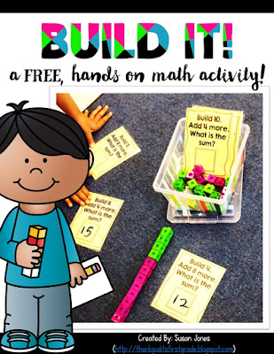 Blog Hoppin': My Favorite FREE 1st grade math centers!