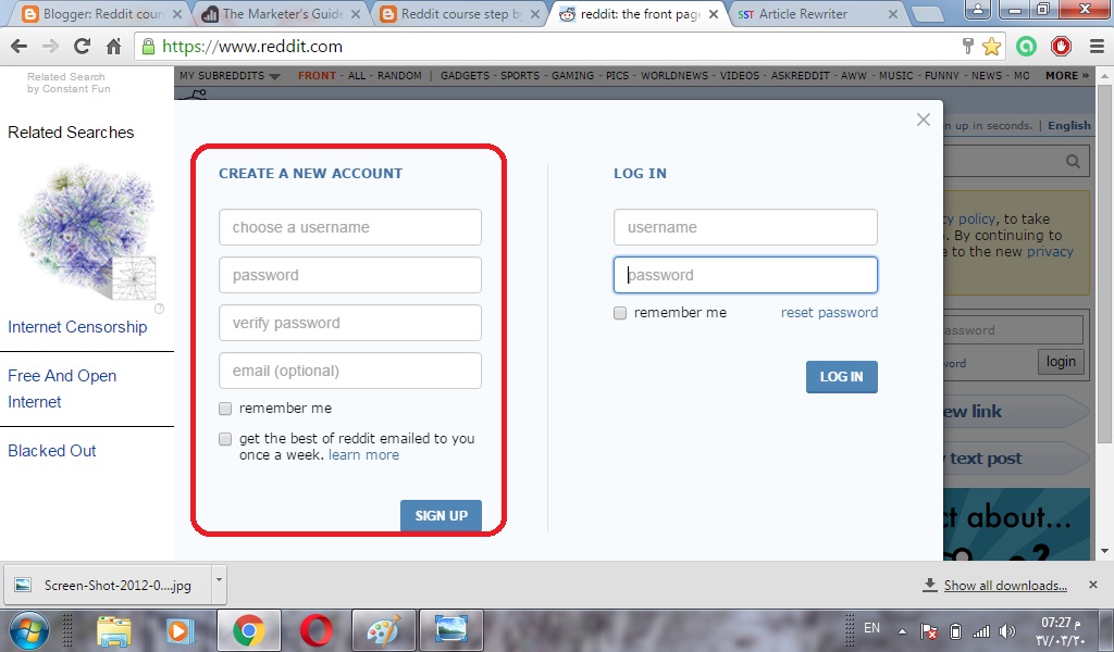 Reddit course Step by Step: Reddit step by step