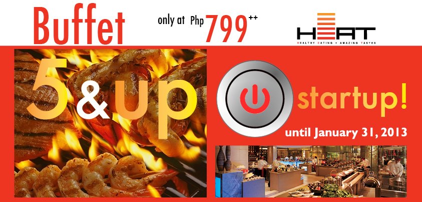 Manila Shopper: Edsa Shangri-la's Heat Buffet Promo: Jan 2013