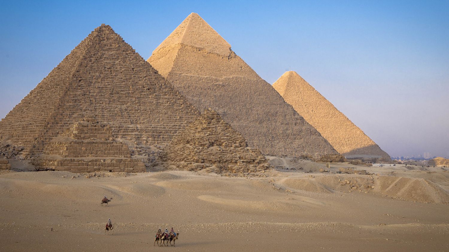 La grande pyramide de Gizeh