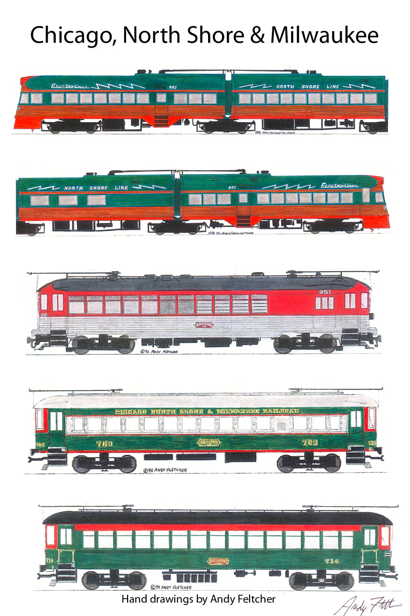 Andy Fletcher Blog-: Chicago North Shore and Milwaukee Electroliners at Illinois Railway Museum