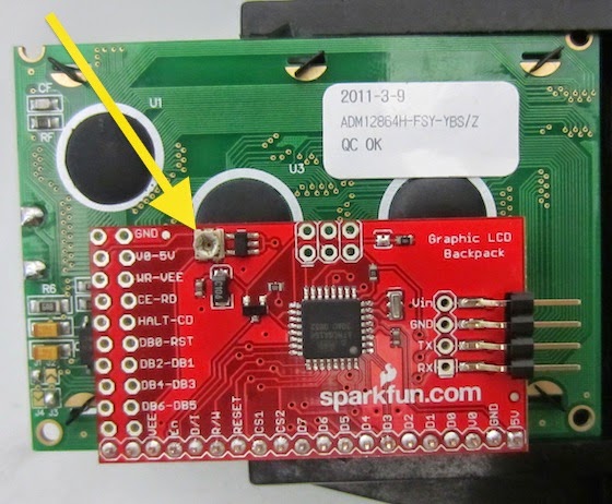 Curso Arduino Mega: LCD 128X64 module QC12864B