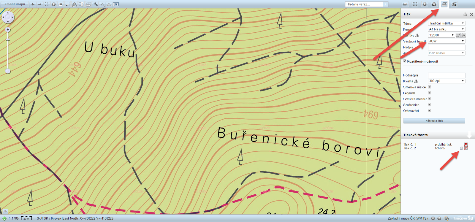 Je libo georeferencovanou mapu zdarma? (Civil3D.cz)