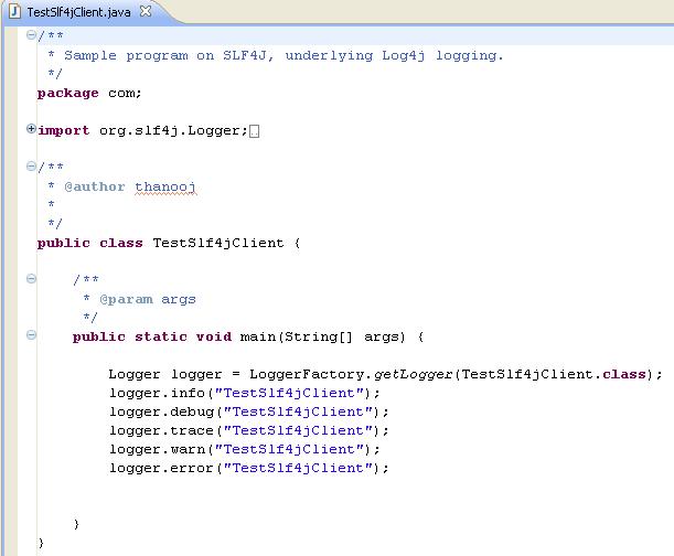 Java Developer Temple: Simple Logging Facade for Java (SLF4J)