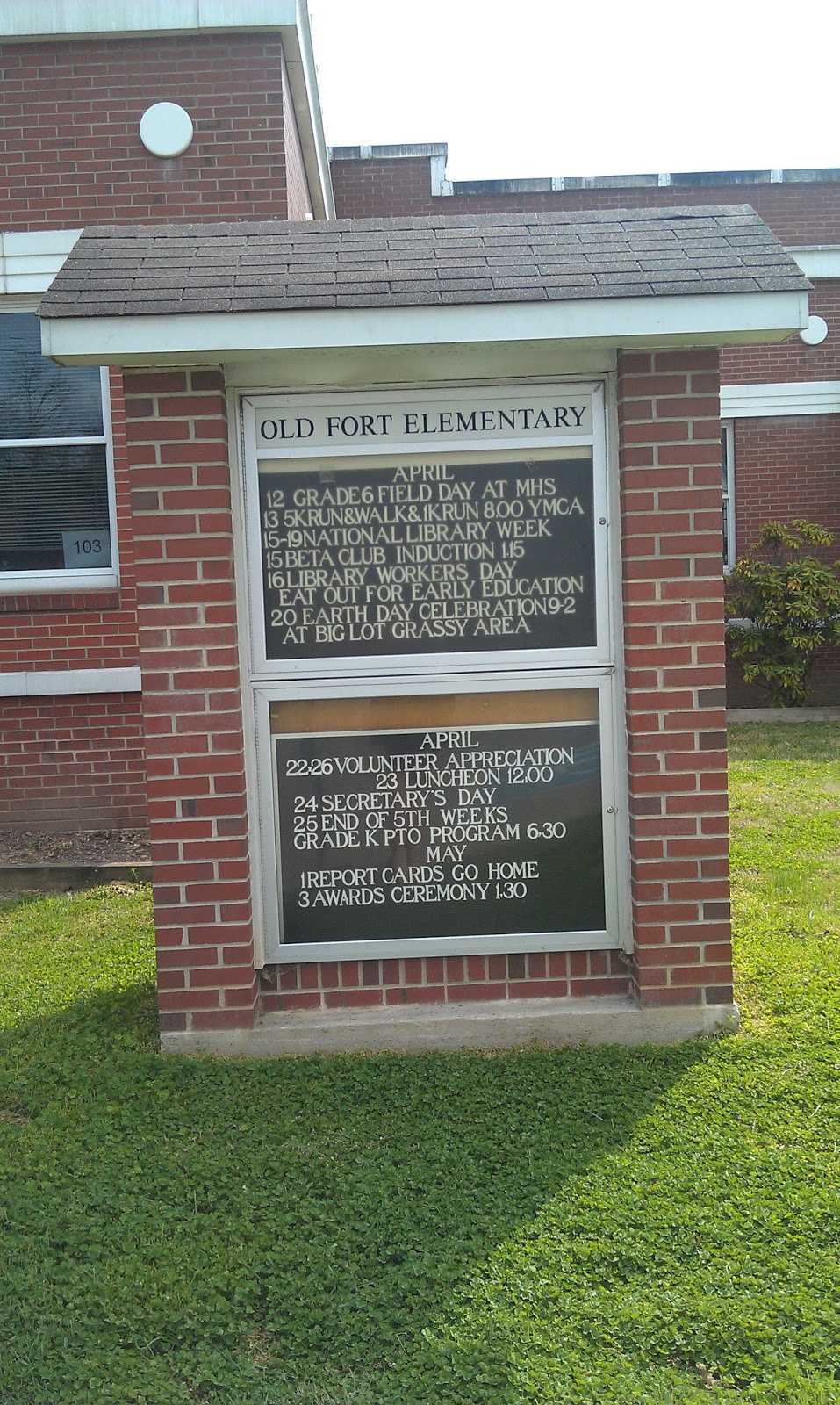 Darcy Grimes: Old Fort Elementary