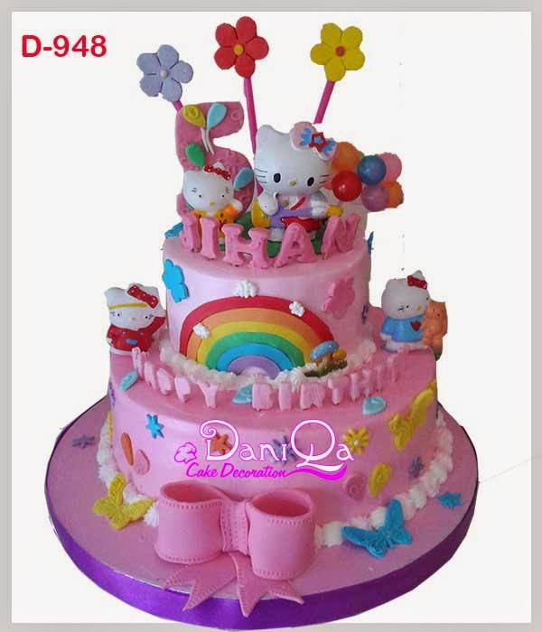 Sweety by Daniqa: Kue Hello Kitty