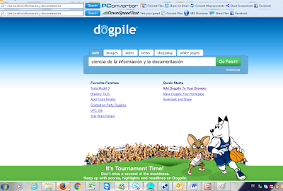 Selección de la información en internet: Interactividad 2 Metabuscadores