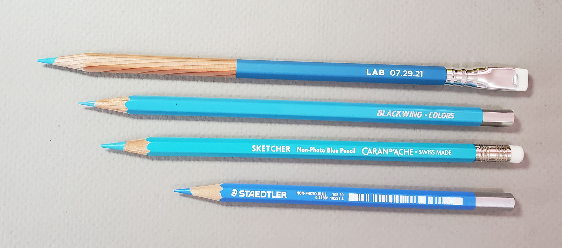 Fueled by Clouds & Coffee: Quick Look: Blackwing Non-Photo Blue Pencil