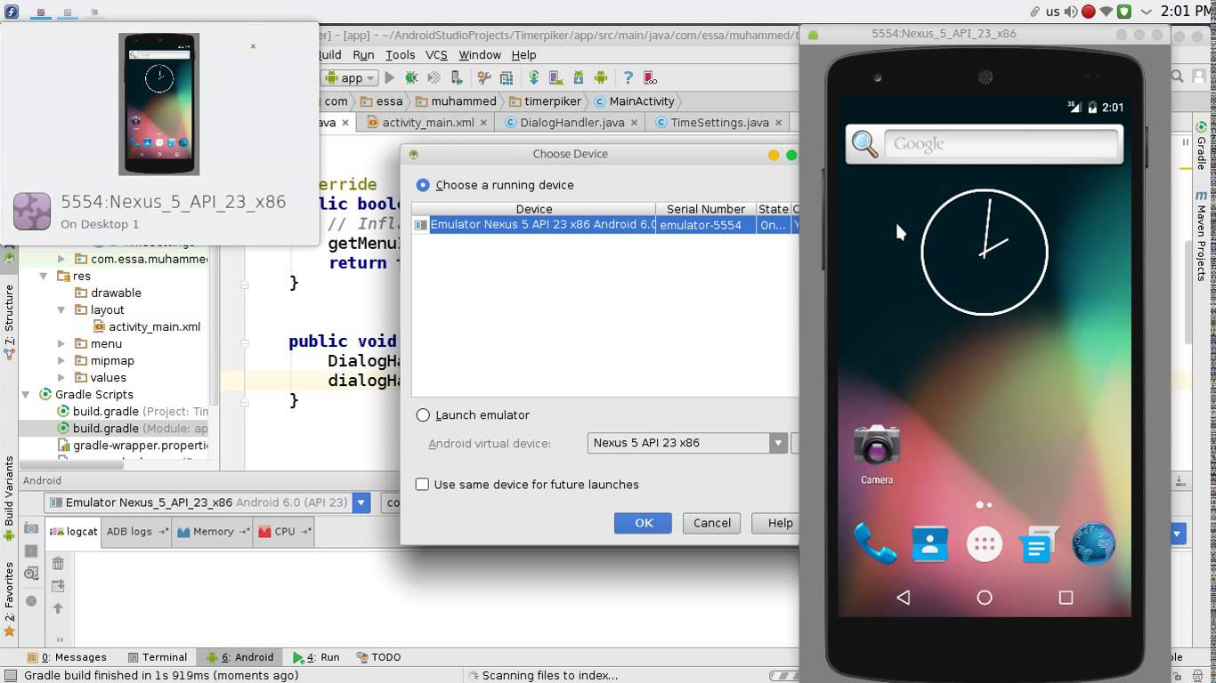 90 Android Studio picker time & Date | كورسات بالعربي