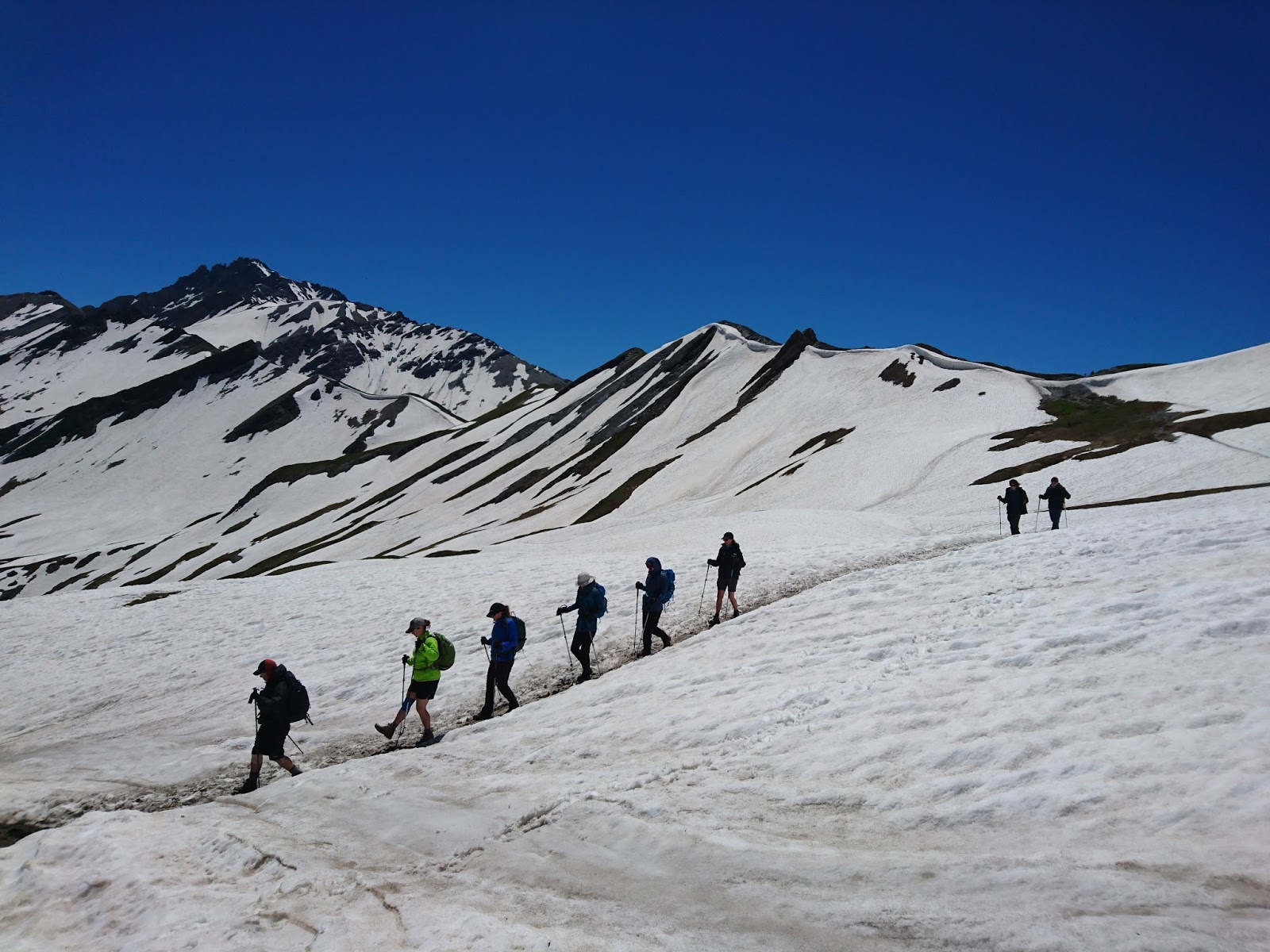 TARMACHAN MOUNTAINEERING: GRAND COL FERRET & CLEAR SKIES