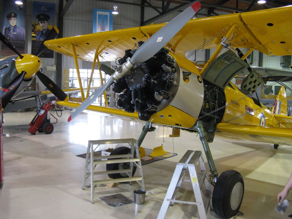 Vintage Wings of Canada: Winter Maintenance Program - The Stearman