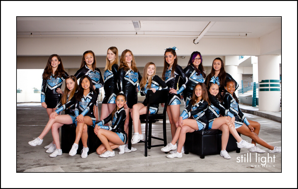 Still Light Studios: Premier All Stars Cheerleaders