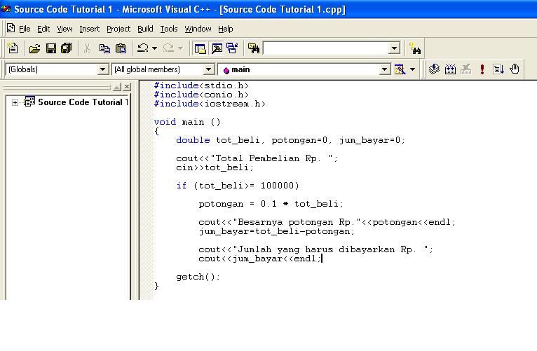 Riset Ervan: Cara Mudah Belajar C++ --Tutorial 1--