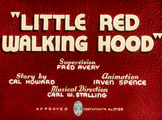 Likely Looney, Mostly Merrie: 183. Little Red Walking Hood (1937)