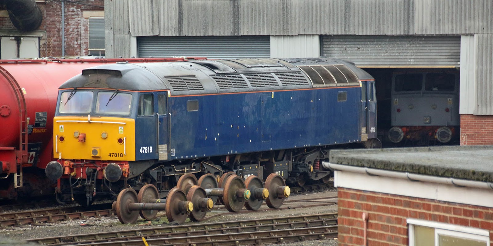 47s and other Classic Power at Southampton: Eastleigh Works, 7th April 2018