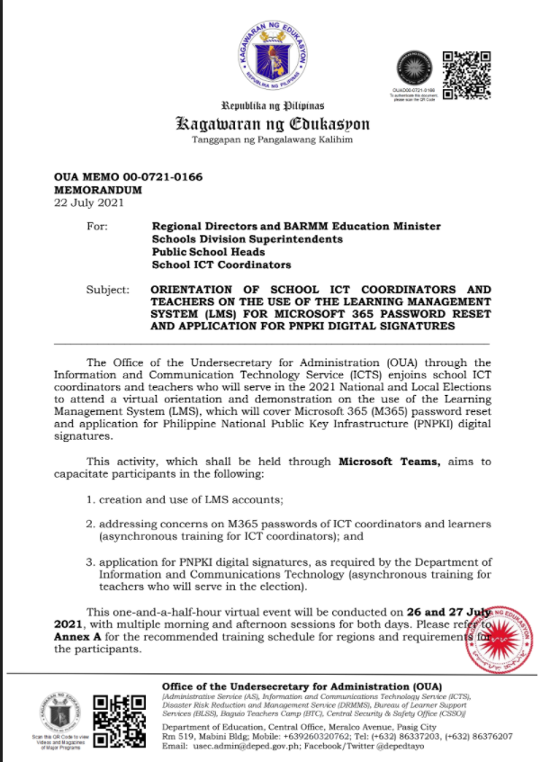 DepEd Memorandum Orientation Of School ICT Coordinators And Teachers On The Use Of The deped-memorandum-orientation-of-school-ict-coordinators-and-teachers-on-the-use-of-the