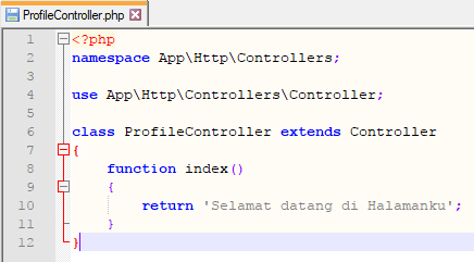 DASAR CONTROLLER DAN VIEW PADA LARAVEL ~ KUHAKUYUKI