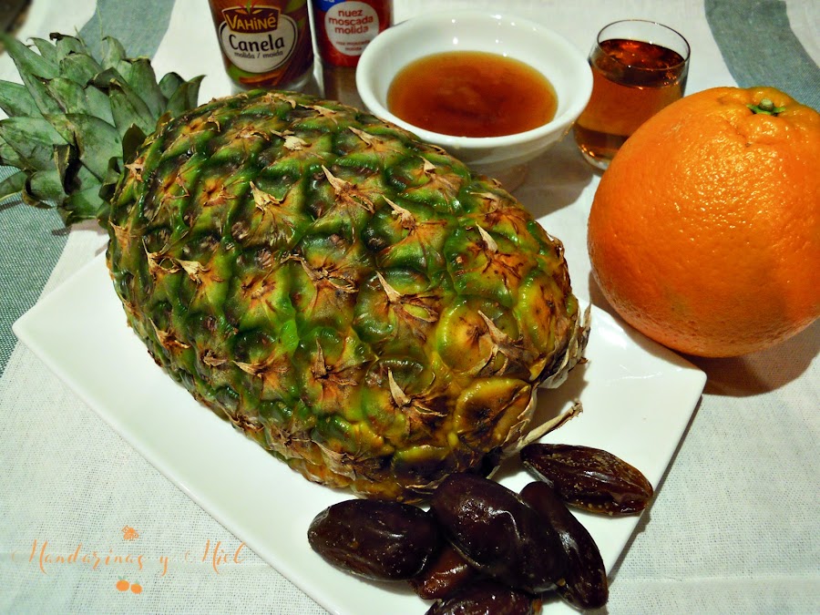 Piña asada a la miel | Cocina