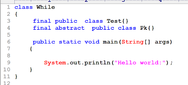 Java Objective Question For Written Test Java Written Test Objective Question
