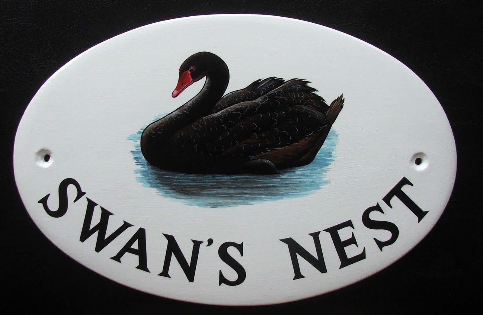 Hand Painted House Signs by Ceramic Art