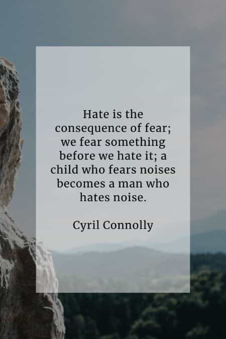 65 Fear quotes that'll make you more aware of the feeling