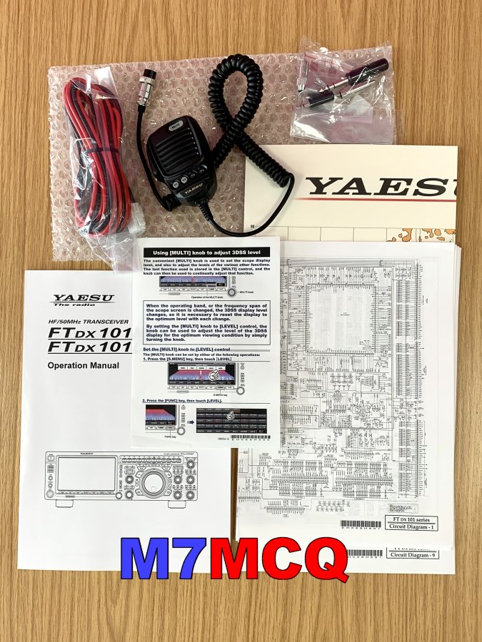 M7MCQ HAM RADIO BLOG: YAESU FT-DX101D REVIEW