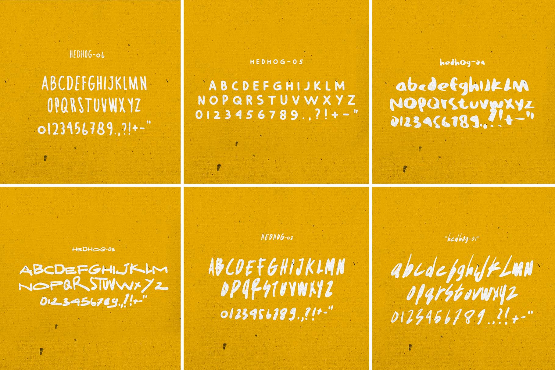 Free DEMO Hedhog Handwritten Font