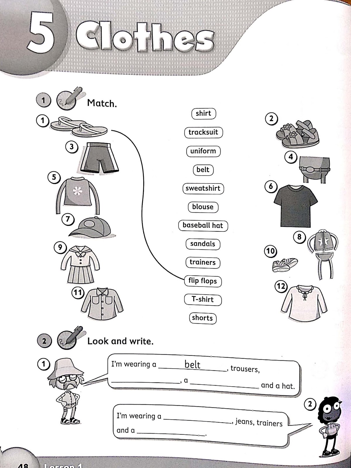INGLÉS 3º Primaria (tema 5 ‘ la ropa’ ) CLOTHES - CPR LAS RAMBLAS