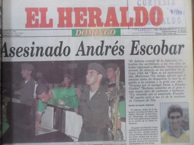Andres Escobar Funeral